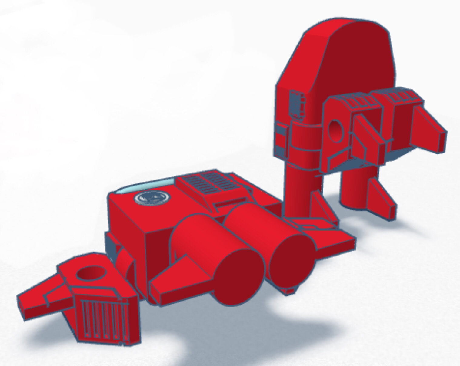 Free STL file Among Us TRANSFORMER [FREE]・3D printable design to download・Cults
